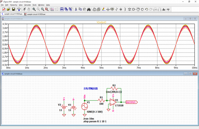 LTspice-モンテカルロ解析(mc)の方法 | Spiceman