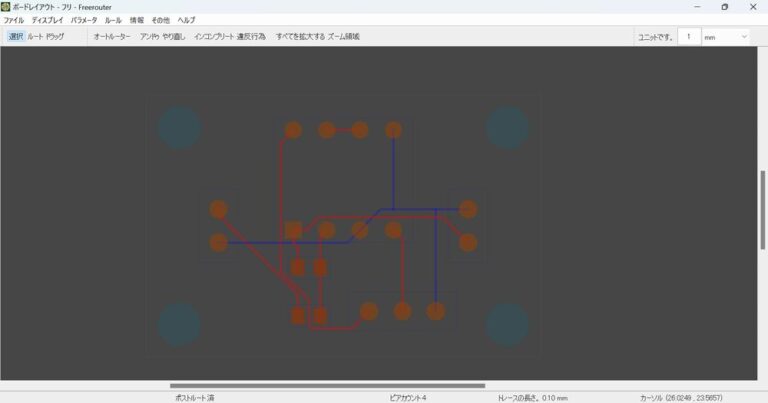 Quadcept PCB Designer-FreeRoutingの連携機能 | Spiceman